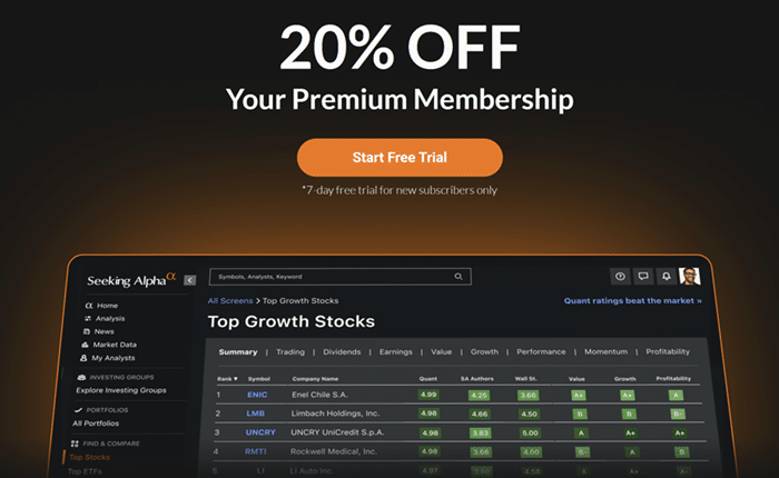 Seeking Alpha Discounts and Promo Codes - 40 Finance Blog